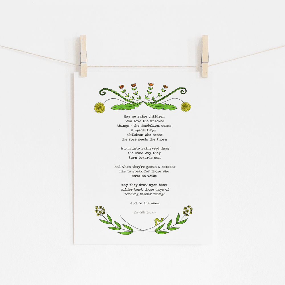 Wilder Bond Poem (Digital Download) – Wilder Child